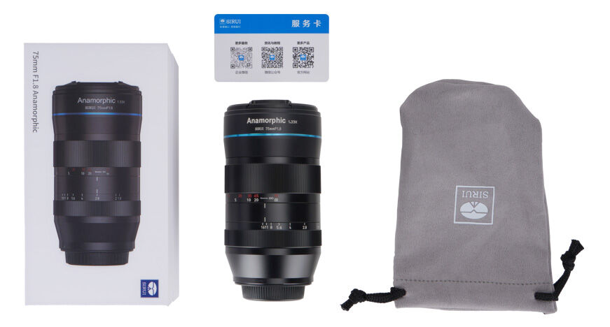 Sirui 24mm f/2,8 Anamorphic lens 1,33x til Nikon Z Sirui 24mm f/2,8 Anamorphic lens 1,33x til Nikon Z