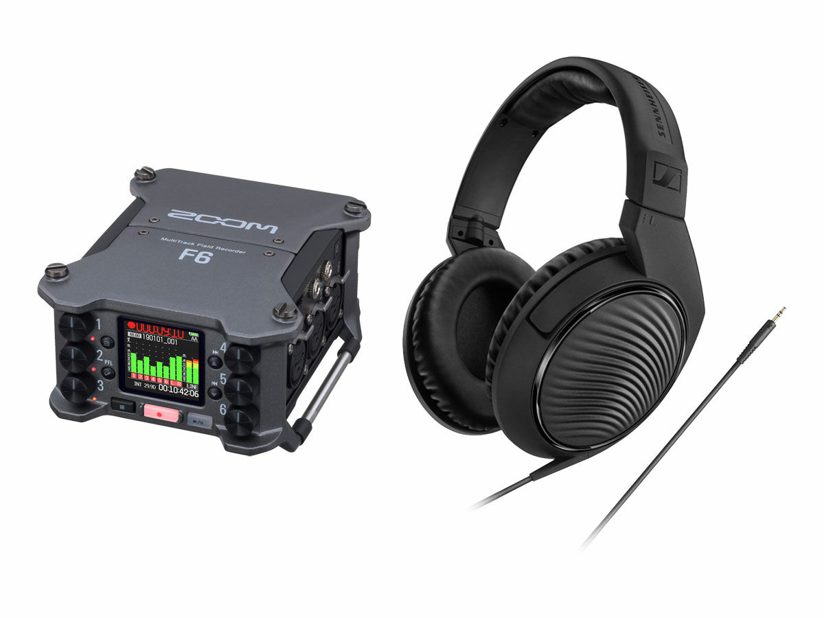 Zoom F6 MultiTrack Field Recorder | Scandinavian Photo