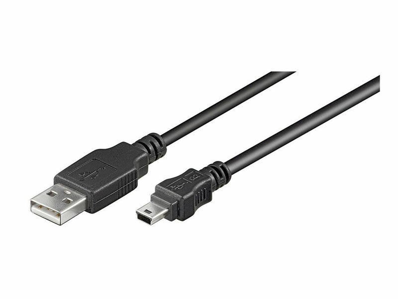 MicroConnect USB-A - Mini B 5 pin Cable 1,8m | Scandinavian Photo