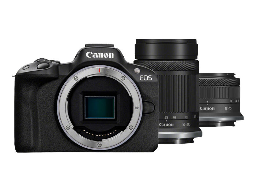 Canon EOS R50 + RF-S 18-45mm f/4,5-6,3 IS STM + RF-S 55-210mm f/5-7,1 ...