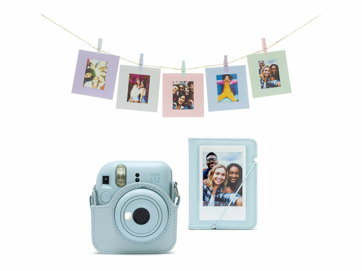 Fujifilm Instax Mini 12 Blue Accessory Bundle | Scandinavian Photo