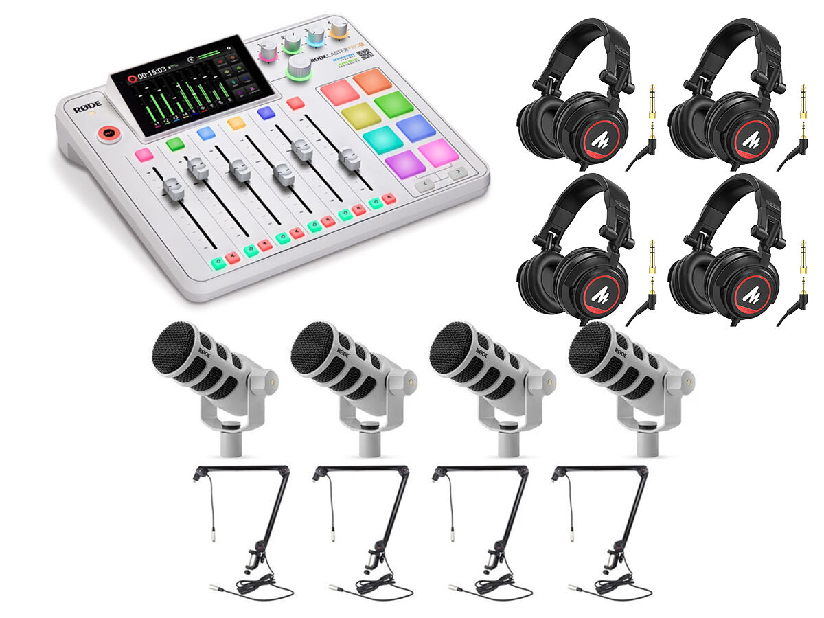 Røde Rodecaster Pro II (White) | Scandinavian Photo