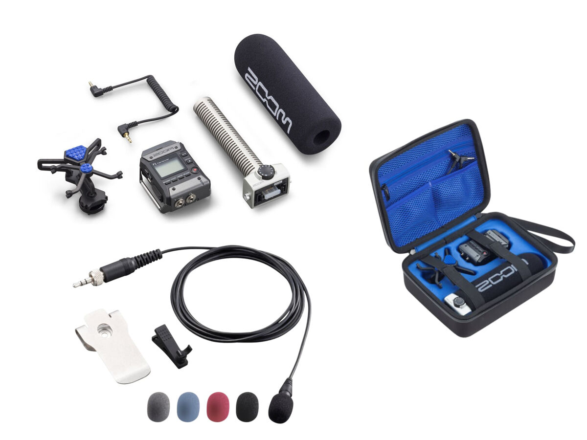 Zoom F1-SP Field Recorder + Shotgun Mic | Scandinavian Photo