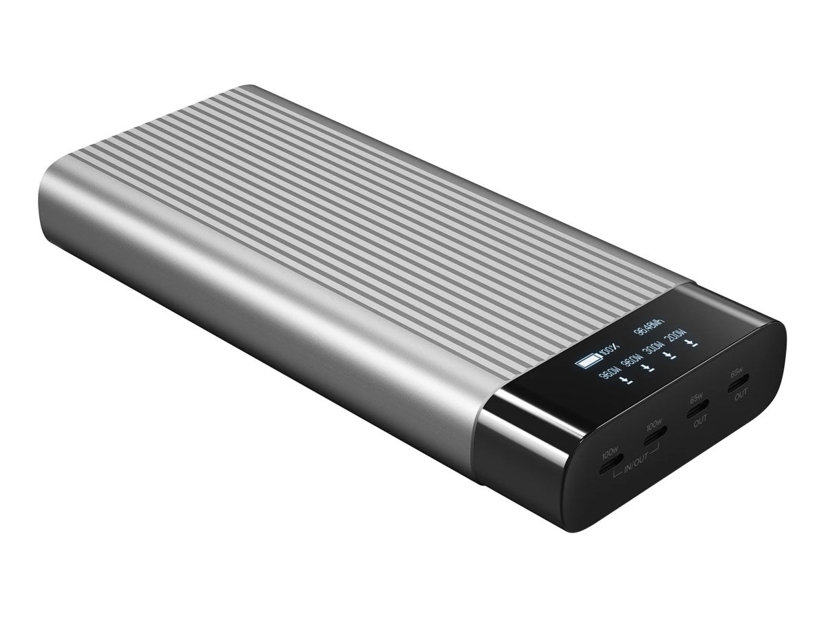 Hyper HyperJuice 245W USB-C 100Wh Battery Pack with OLED Display ...