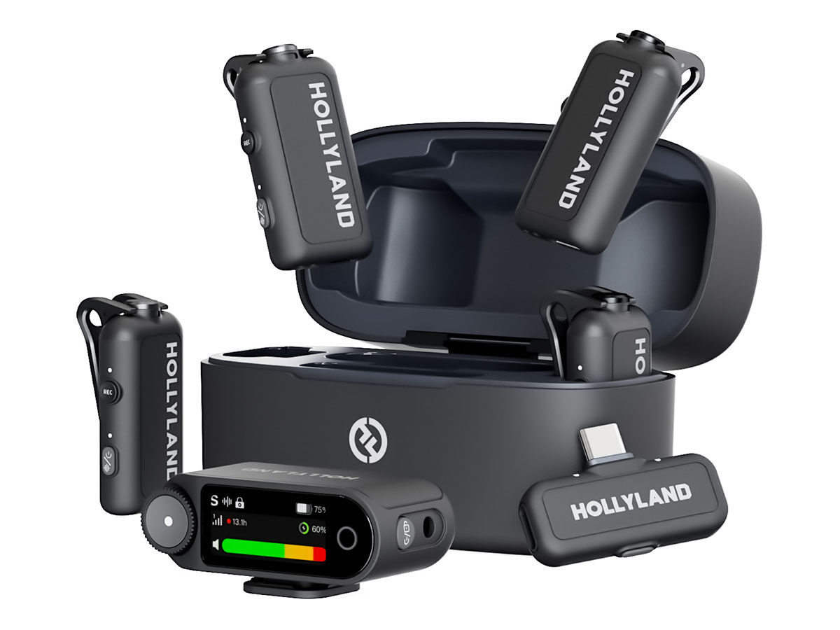 Hollyland Lark Max 2 Combo (Space Gray, with Camera RX + USB-C RX ...