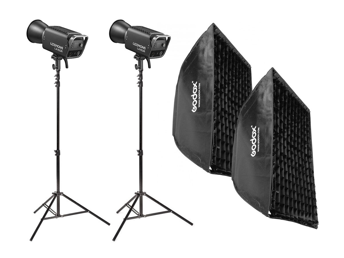Godox Litemons LA150R RGB LED (Black) Kit | Scandinavian Photo